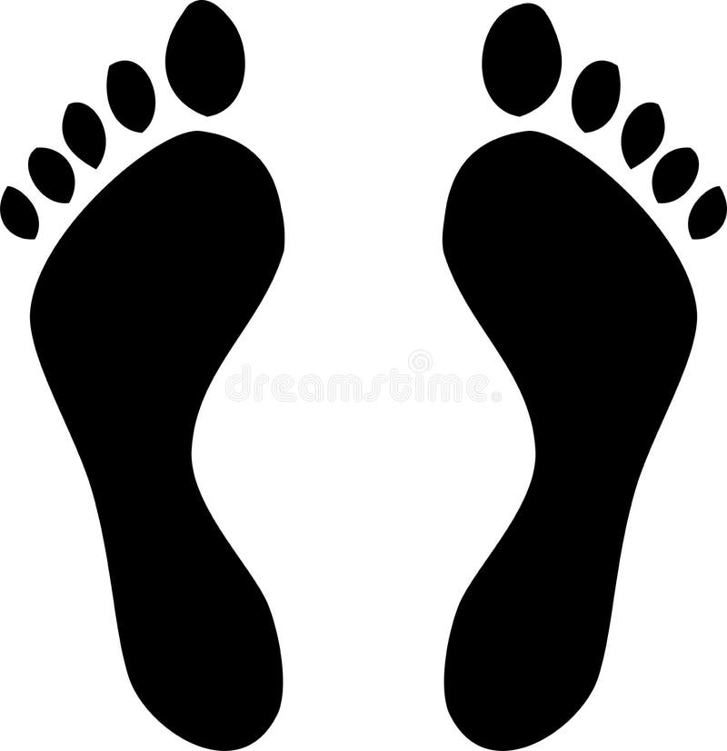 Pegadas Ilustrações, Vetores E Clipart De Stock – (19,097 Stock ...