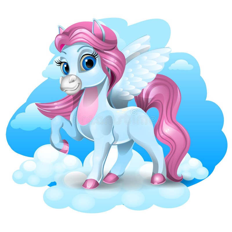 Pegas stock illustration. Illustration of mammal, independence - 23972261