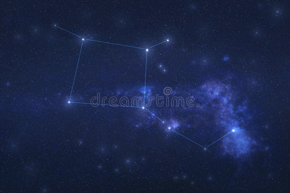 Pegasus Constellation in Outer Space Stock Photo - Image of ...