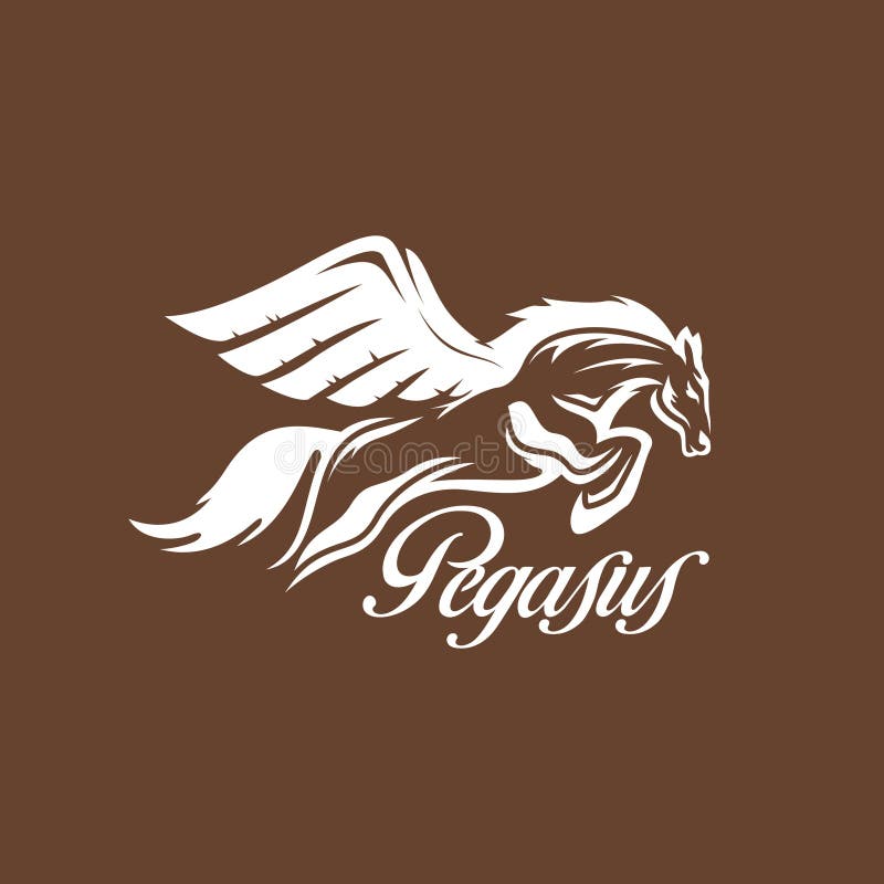 Pegasus logo stock vector. Illustration of equestrian - 310032370