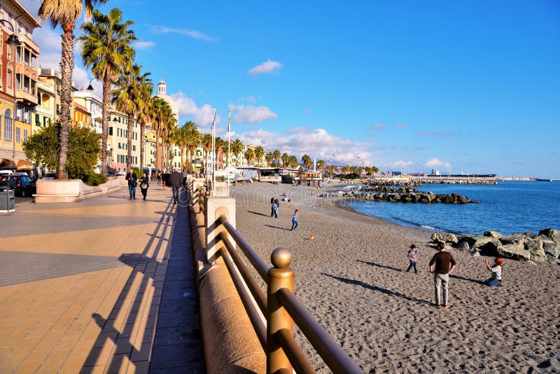 Pegli, genoa, italy editorial image. Image of blue, colorful - 89660230