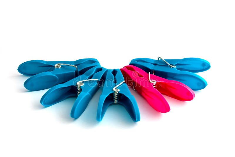 Pegs stock photo. Image of studio, pink, household, laundry - 40941758