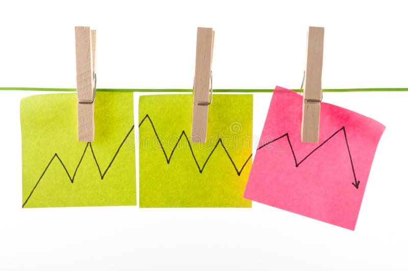 Pegs and paper sheets stock photo. Image of blank, hang - 24385592