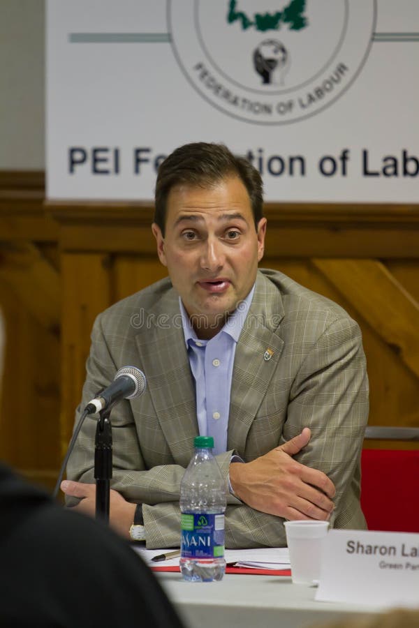 PEI Premier Robert Ghiz/Liberal Editorial Photography - Image of ...
