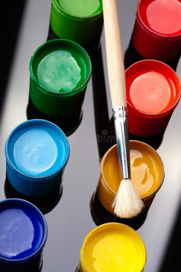 Peignez les positions photo stock. Image du couleur, décoration - 22699466