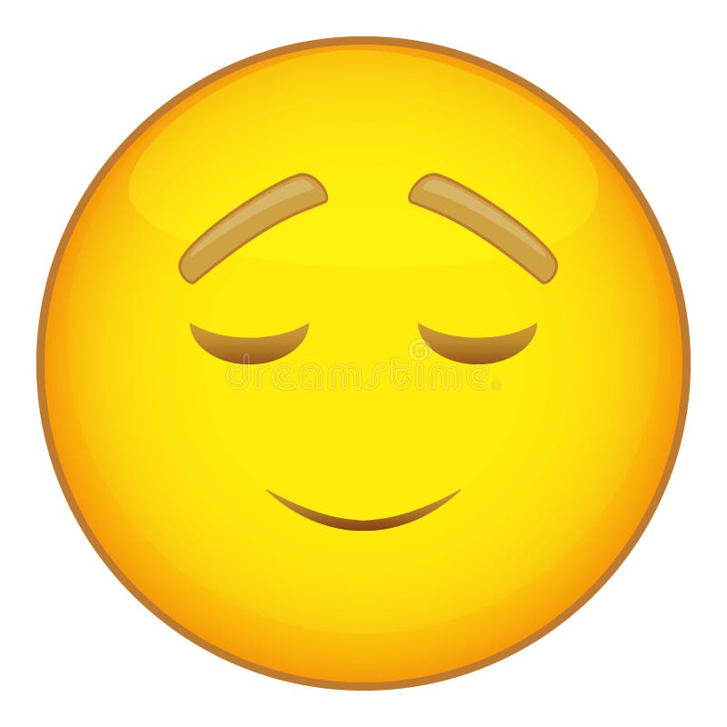 Peinliche Emoticonikone, Karikaturart Stock Abbildung - Illustration ...