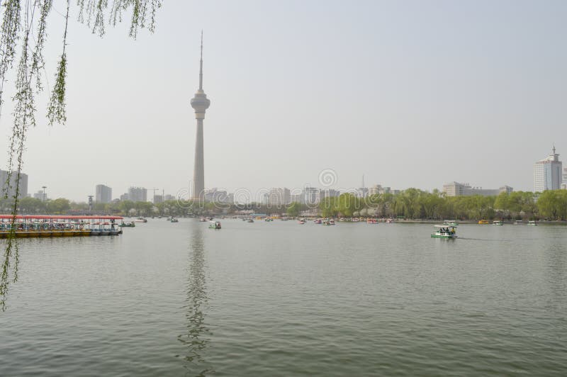 Pekín Yu Yuan Tan Park fotografía editorial. Imagen de especialidad ...