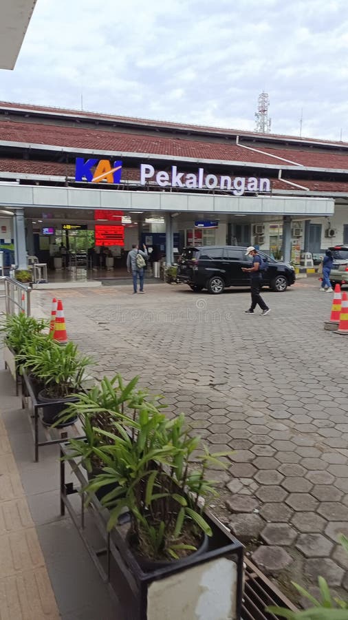 Pekalongan Train Station Center Java Editorial Stock Photo - Image of ...