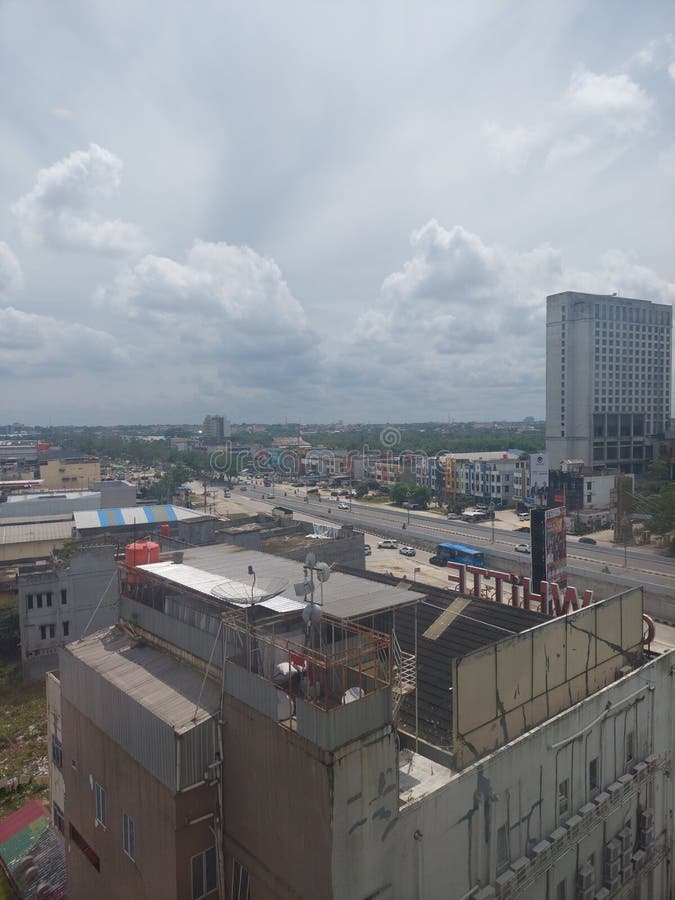 Pekanbaru Town at Day editorial stock photo. Image of snow - 261832553