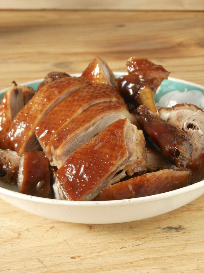 Peking duck stock photo. Image of main, feast, dish, plate - 74679924