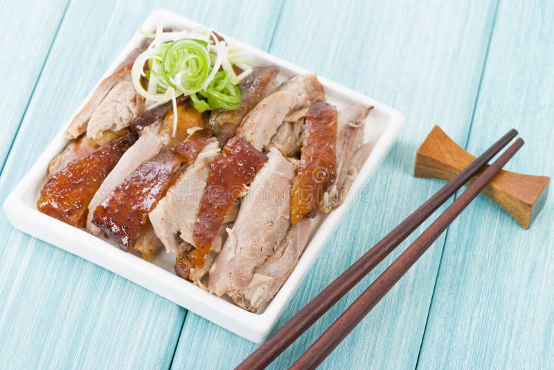 Peking-Ente Als Hauptgericht Stockfoto - Bild von kultur, lebensstile ...