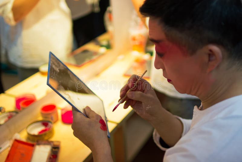 Peking Opera actor editorial stock image. Image of color - 96557179