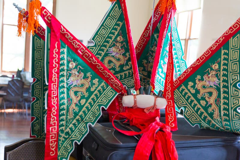Peking Opera Actor& X27;s Stage Props Stock Photo - Image of costume ...