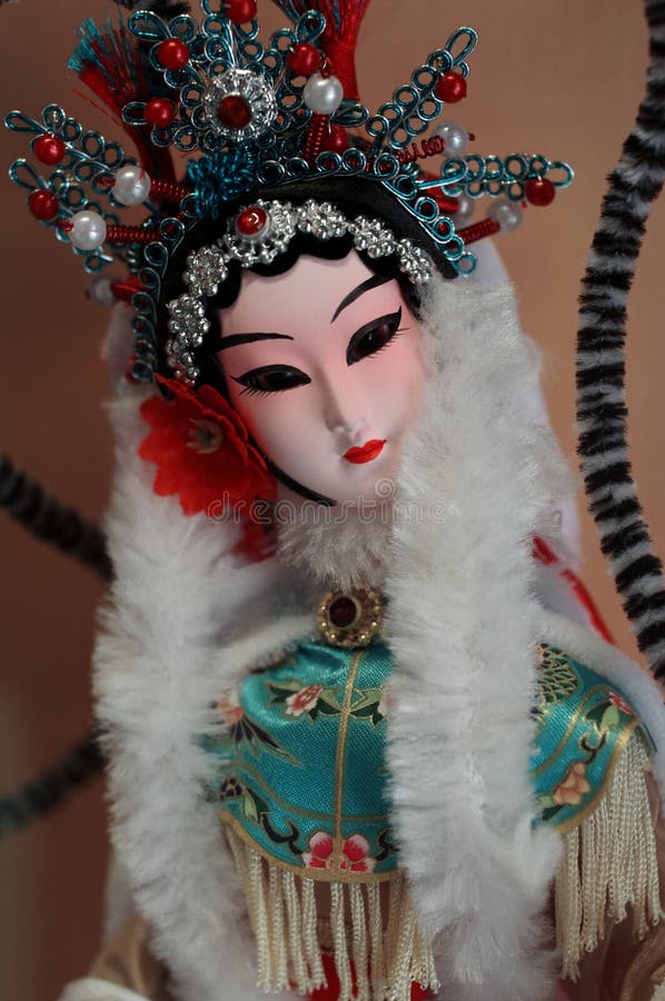 Peking Opera doll stock photo. Image of beauty, folklore - 52416564