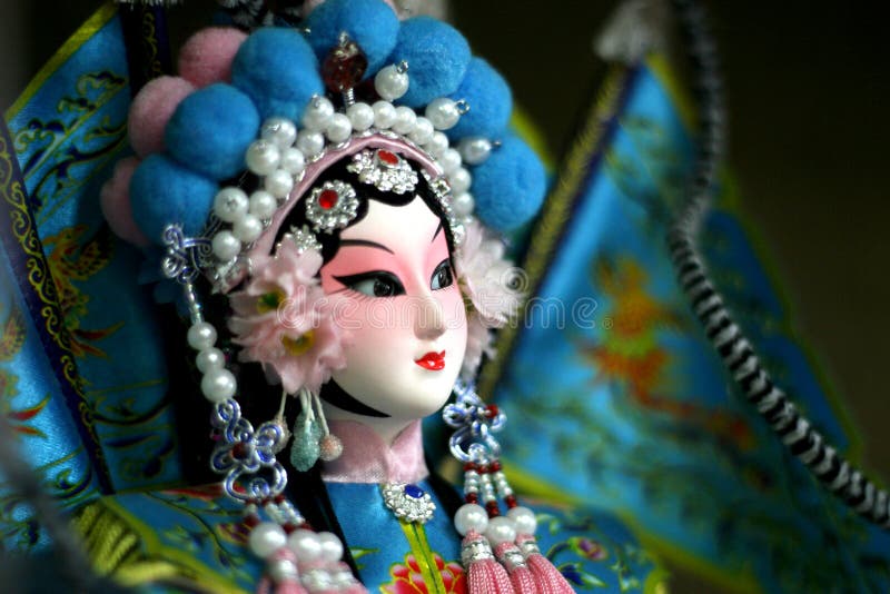 Peking Opera doll stock image. Image of doll, opera, chinese - 4511303