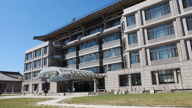 Peking University Campus Scene 14 Stock Video - Video of institutions ...