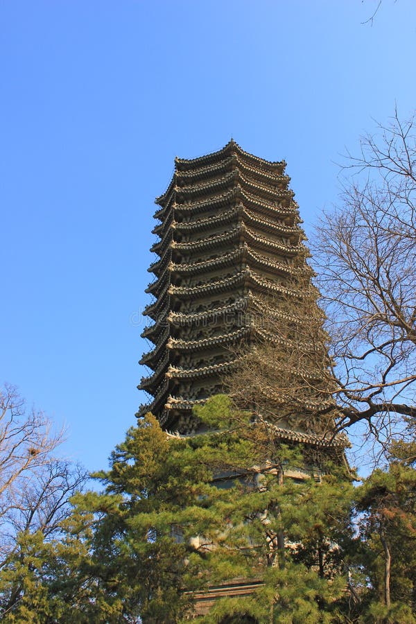Peking university stock image. Image of asia, autumn - 36844313