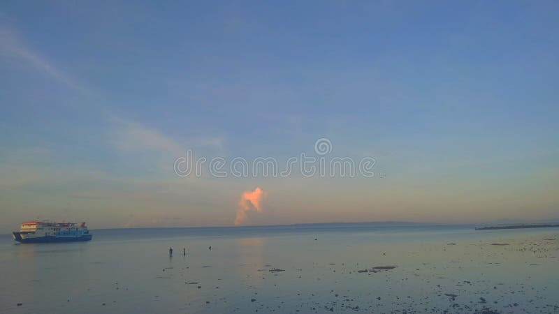 Pelabuhan stock image. Image of kalianget, sunset, ocean - 255512077