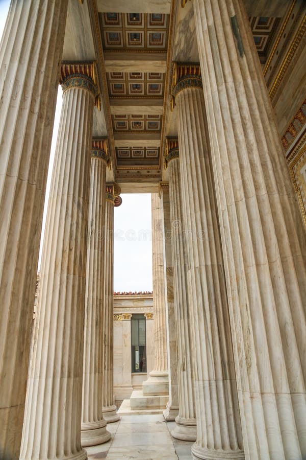 Pelare eller kolonner fotografering för bildbyråer. Bild av korintiansk ...