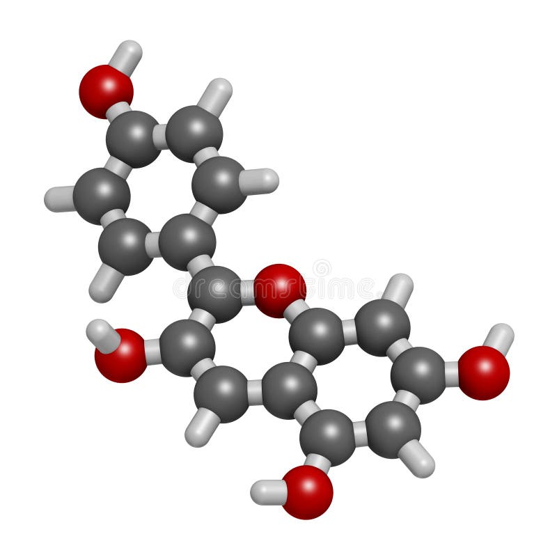 Pelargonidin Molecule. it is Anthocyanidin Cation, Plant Pigment ...