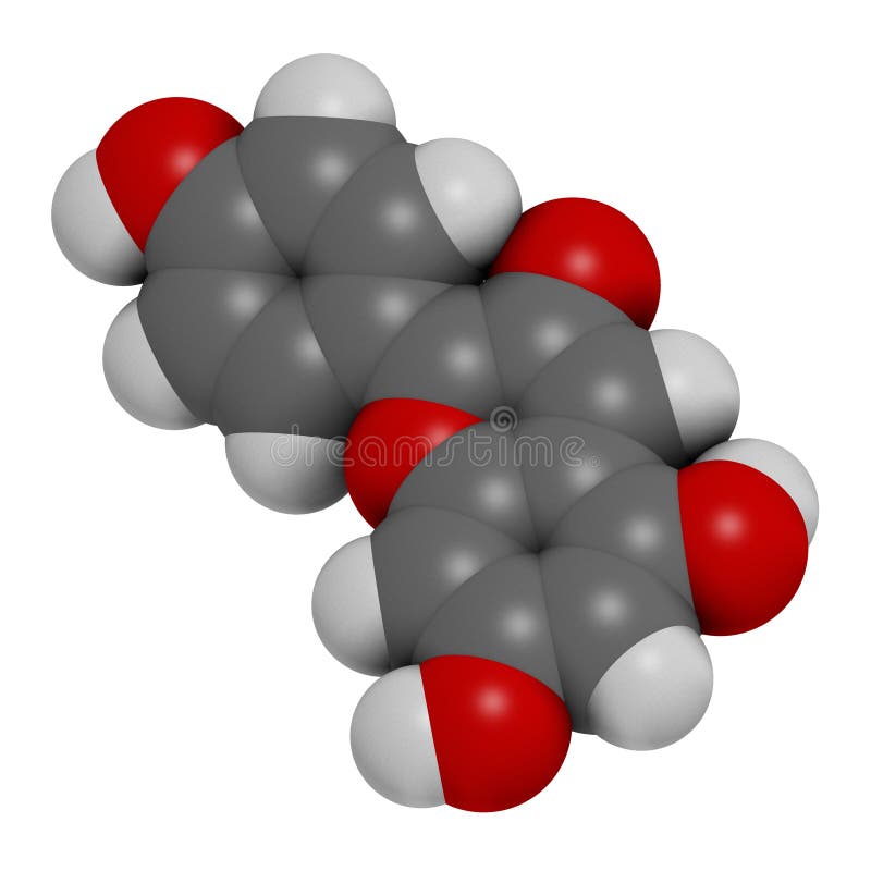 Pelargonidin Pigment Molecule. 3D Rendering Stock Photo - Illustration ...