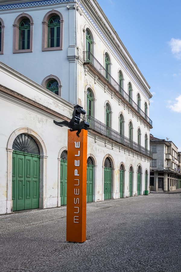 Pele-Museum - Santos, Sao Paulo, Brasilien Redaktionelles Foto - Bild ...