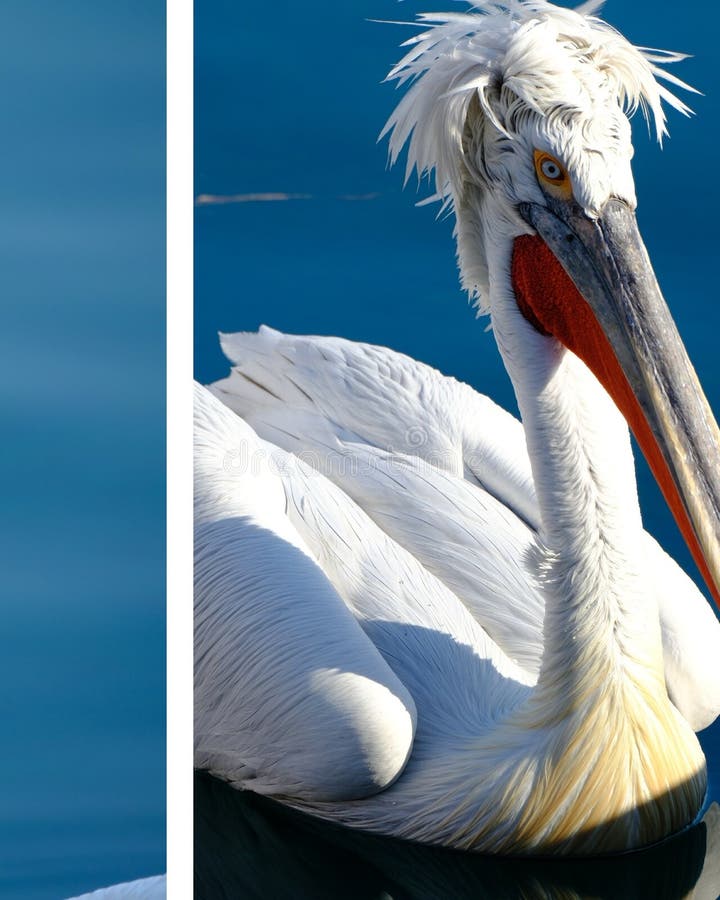 Pelican Collage. Collage of Pelican Looking Great Stock Image - Image ...