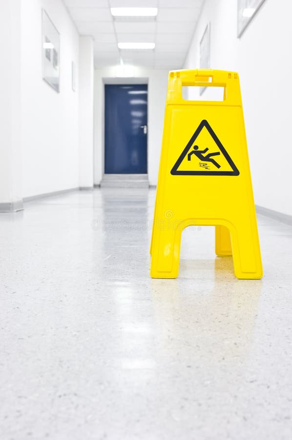 Peligro del resbalón foto de archivo. Imagen de peligro - 9996564