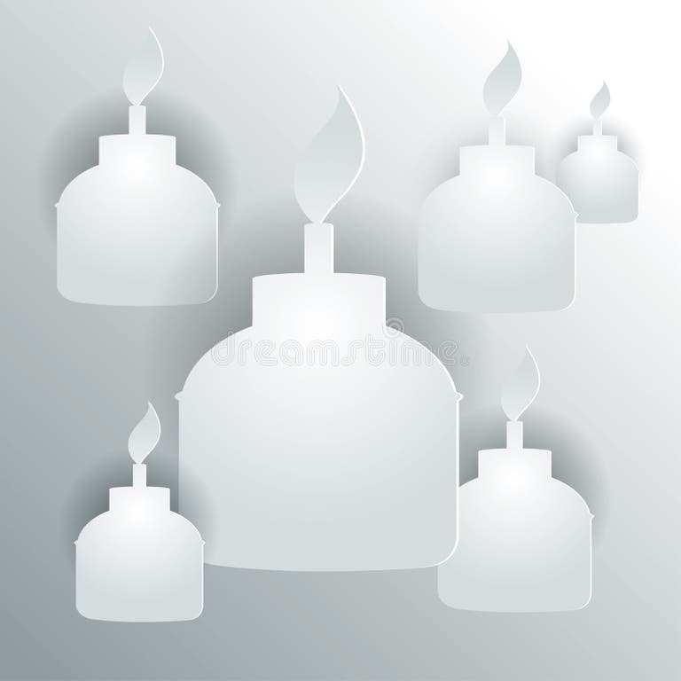 Vector Illustration of Oil Lamp or Pelita, Traditional Malay Oil Lamp ...