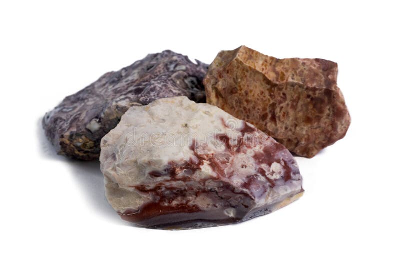 Pelitic Schist Rock Isolated on White Background Stock Image - Image of ...