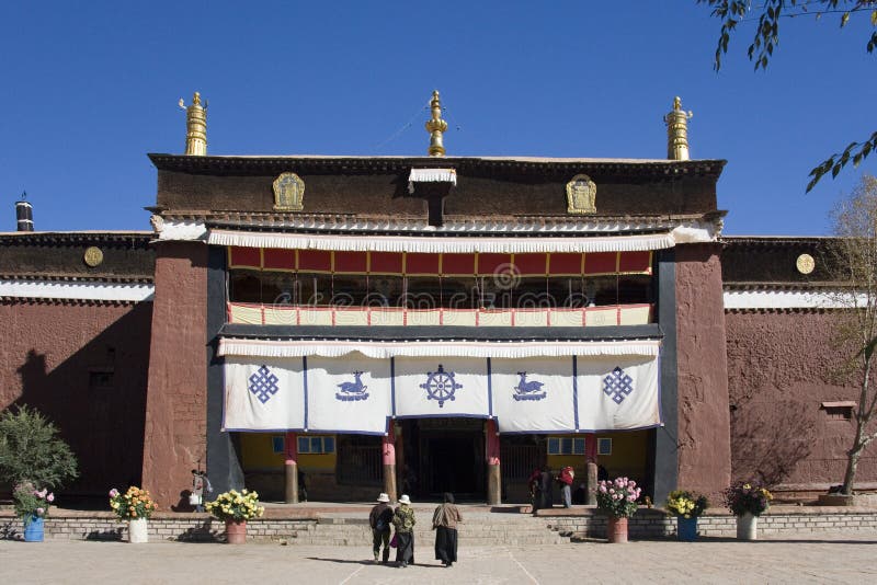Pelkor Chode Monastery - Gyantse - Tibet Editorial Photo - Image of ...