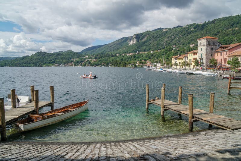 Pella - 07/12/2020: View of Piers and Old Town Editorial Stock Image ...