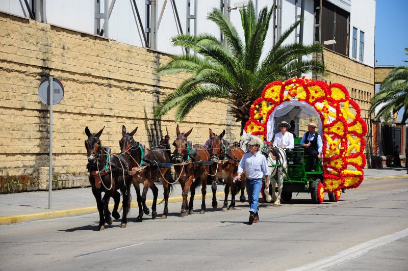 Festival Spagna Di EL Rocio Di Romeria Fotografia Stock Editoriale ...