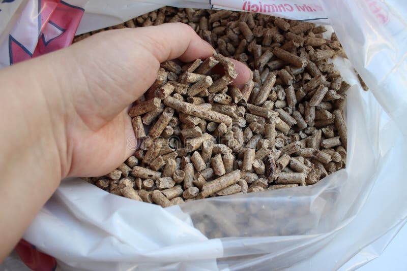 Pellet stock image. Image of burning, heating, pellets - 25935157