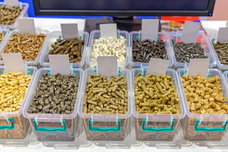 Pellet Types Mix stock image. Image of straw, variety - 241641815