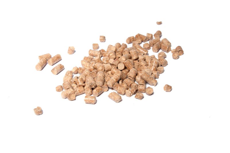 Pellets Compressed in Pieces Stock Image - Image of compressed ...
