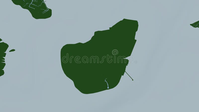 Map of Pellworm stock vector. Illustration of island - 231278985