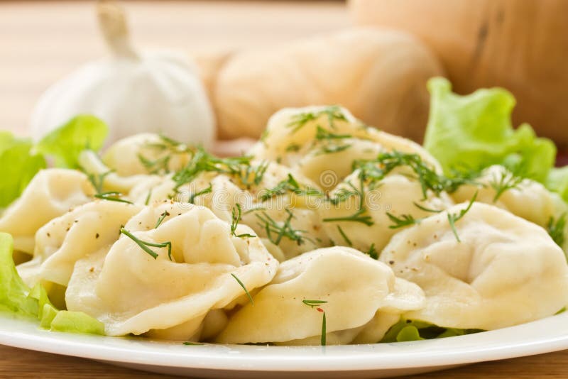Pelmeni stock photo. Image of lunch, breakfast, pepper - 28873368