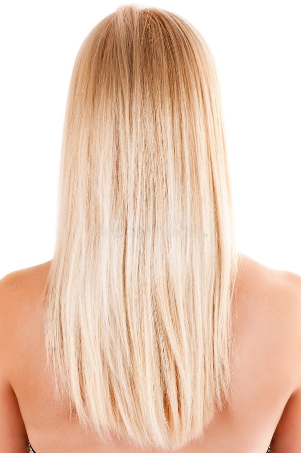 Pelo sano hermoso imagen de archivo. Imagen de rubio - 34527785
