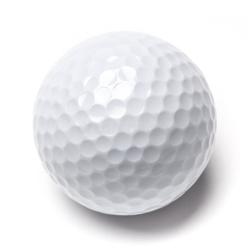 Foto De La Pelota De Golf Aislada. Imagen de archivo - Imagen de blanco ...