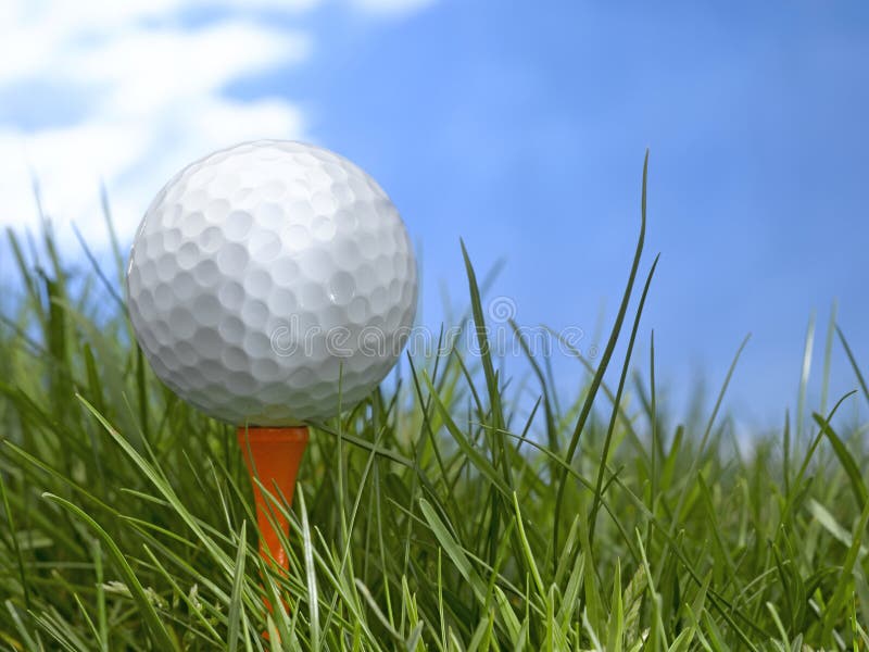 Pelota de golf imagen de archivo. Imagen de equipo, modelo - 45197205