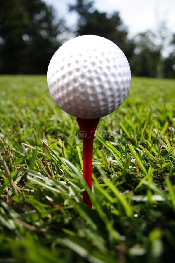 Pelota de golf foto de archivo. Imagen de golf, verde, bola - 516226