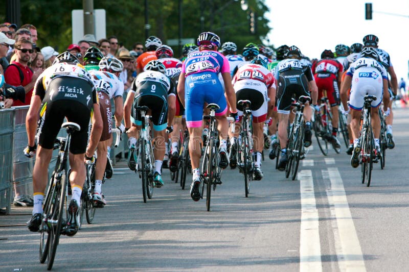 The Peloton editorial stock image. Image of bicycles - 21036249