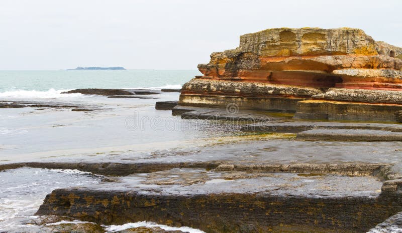 Pembe Kayalar stock photo. Image of nature, seascape - 29967504