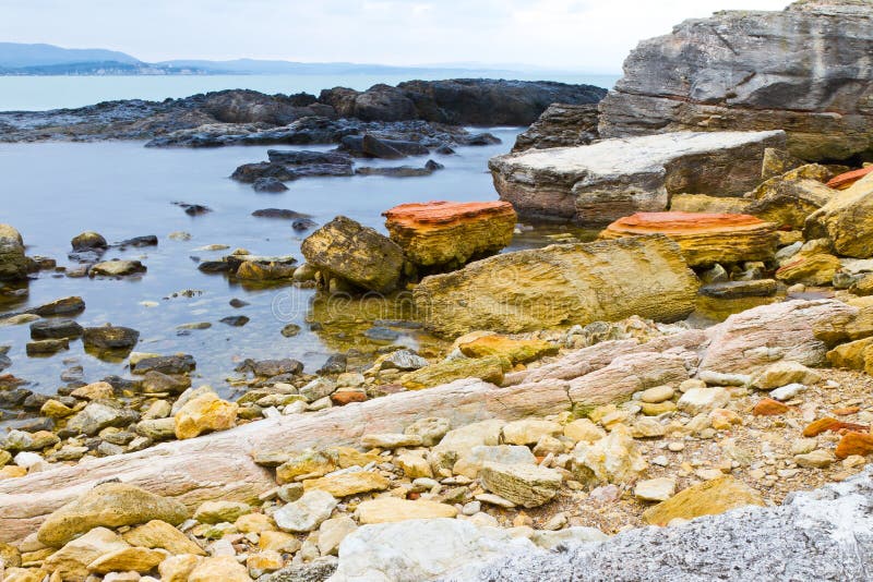 Pembe Kayalar stock image. Image of pinkstones, rocky - 30065593