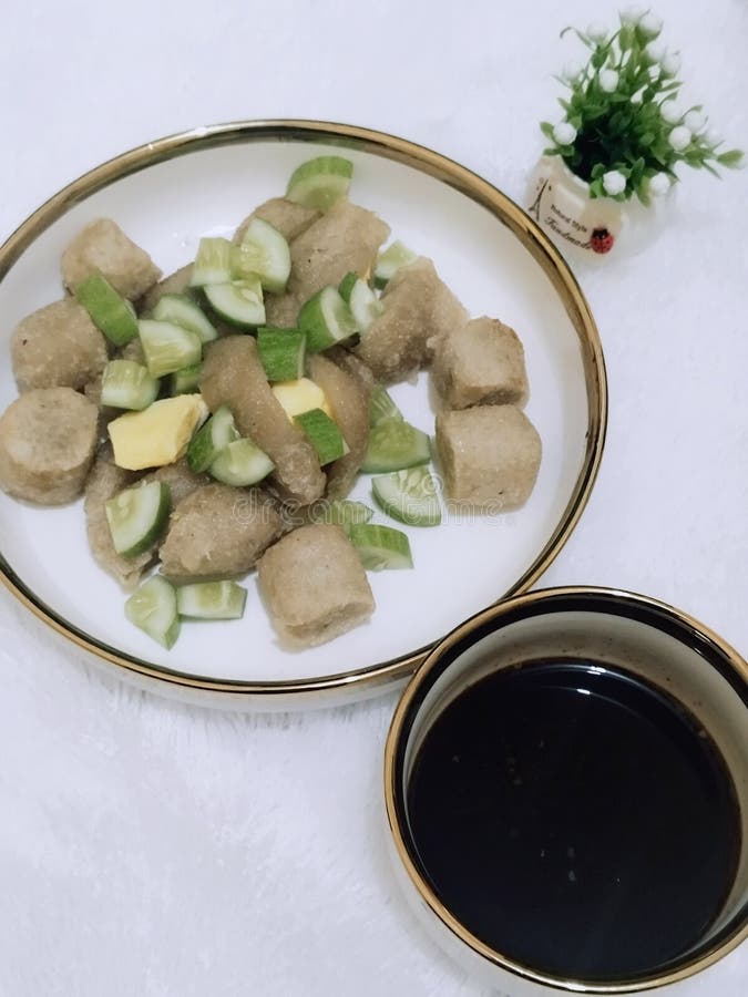 Pempek Palembang), is a Traditional Food from South Sumatra, Indonesia ...