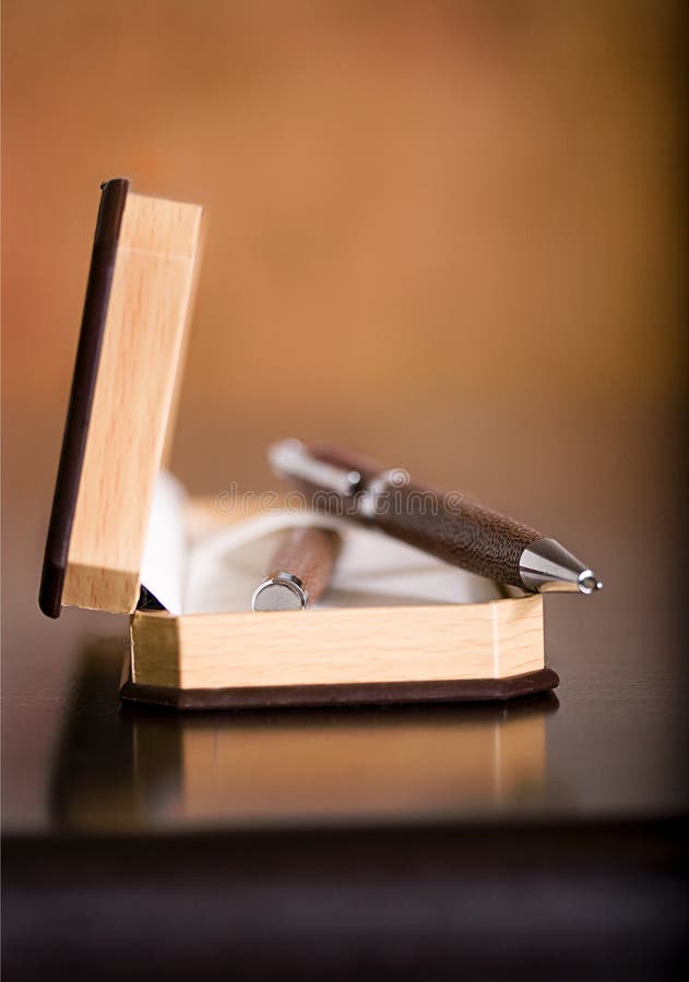Fountain pen stock photo. Image of clean, striking, wooden - 7819642