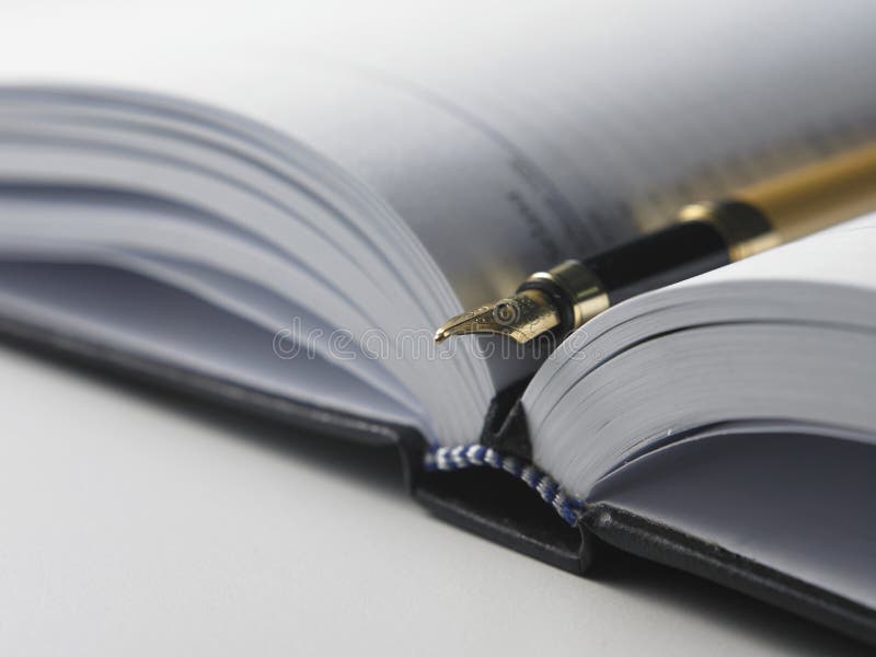 Pen stock photo. Image of planning, page, organiser, book - 13069474