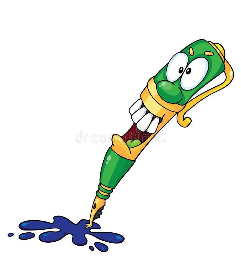 Pen Cartoon Stock Illustrations – 109,264 Pen Cartoon Stock ...
