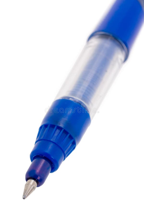Blue marker pen stock image. Image of marker, white, object - 6592135